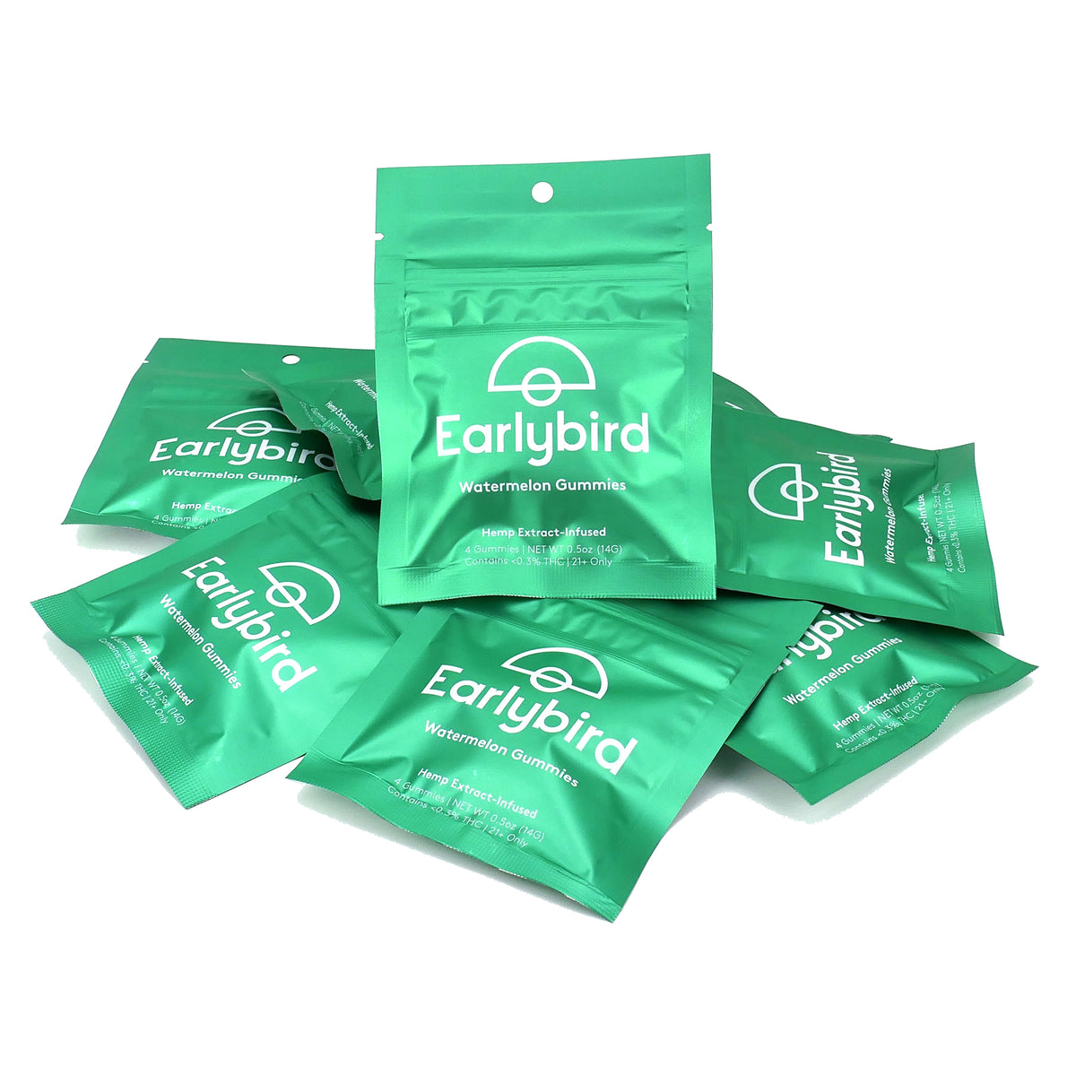 Earlybird Full Spectrum CBD Gummies (4-pack) w/ 2.5mg delta 9 THC – EarlyBird CBD